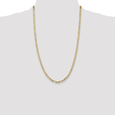 10KT Yellow Gold 26-inch 4MM Figaro Chain – Daniels Jewelers