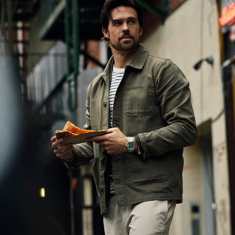 Bulova Super Seville with 38MM Green Cushion Shaped Dial and Stainless ...