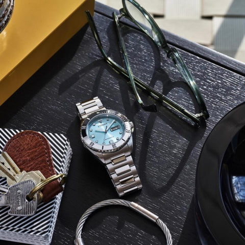 Citizen Sport Automatic with 42MM Blue Dial. NH7530-52L – Daniels Jewelers