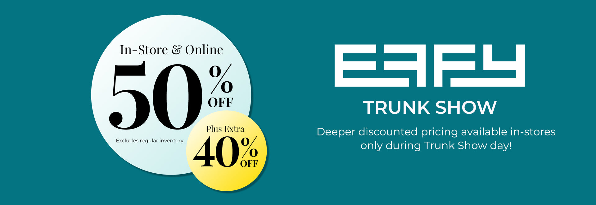 EFFY Trunk Show – Daniels Jewelers