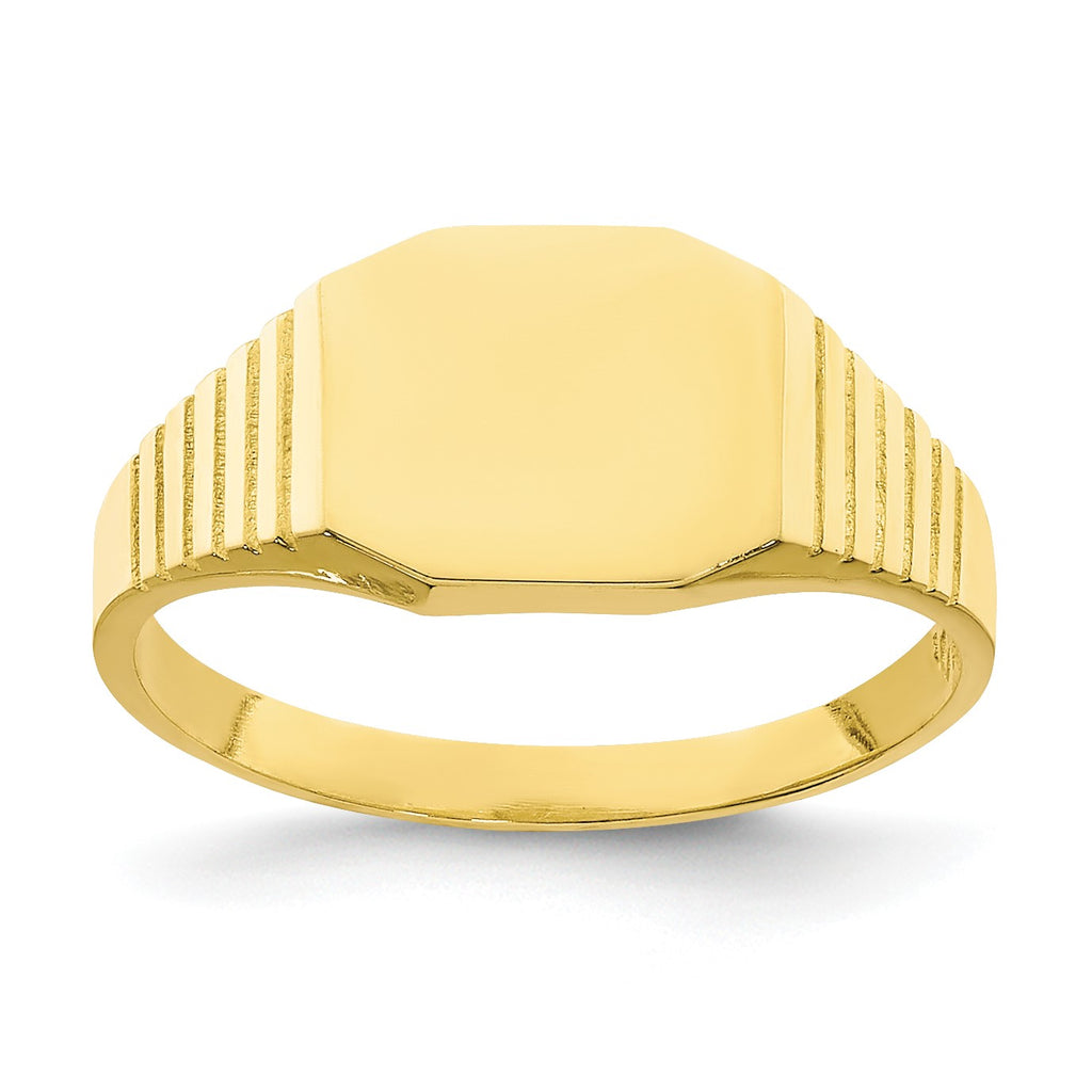 gold childs ring